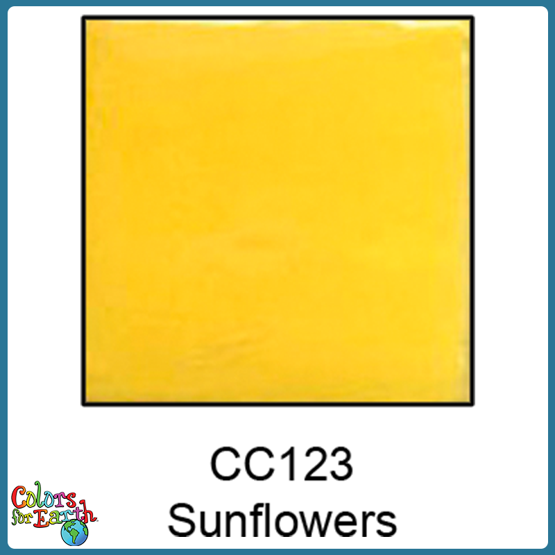 CC123 Sunflowers - Colors for Earth Color Concentrate Underglaze – Cole ...