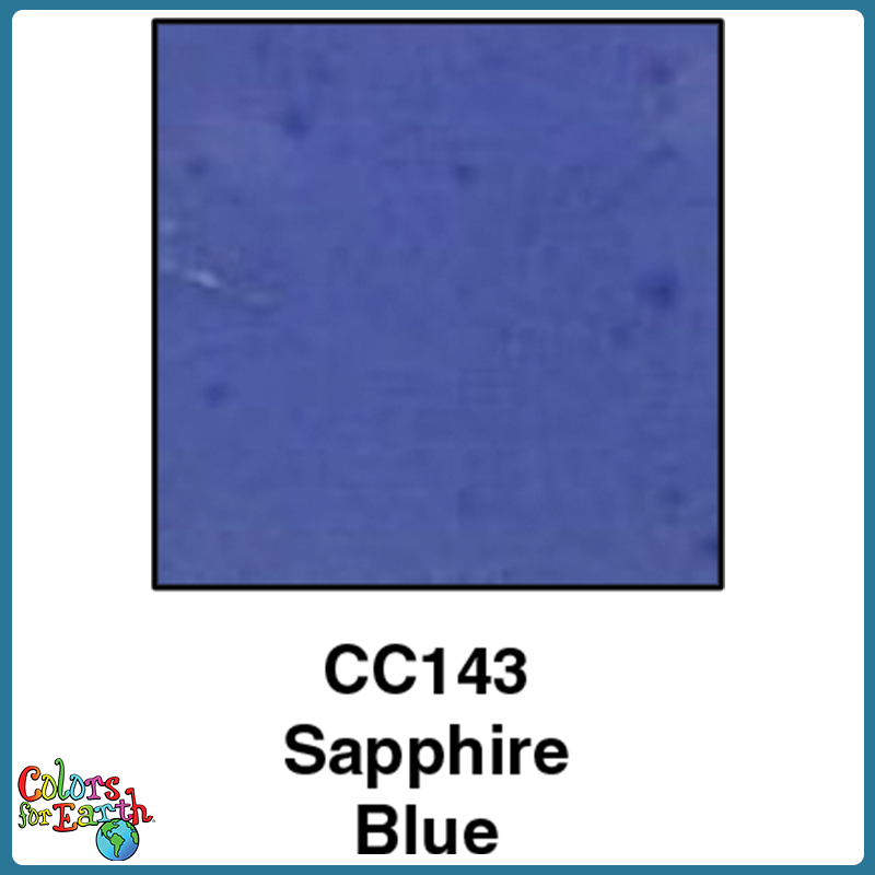 CC143 Sapphire Blue - Colors for Earth Color Concentrate Underglaze ...