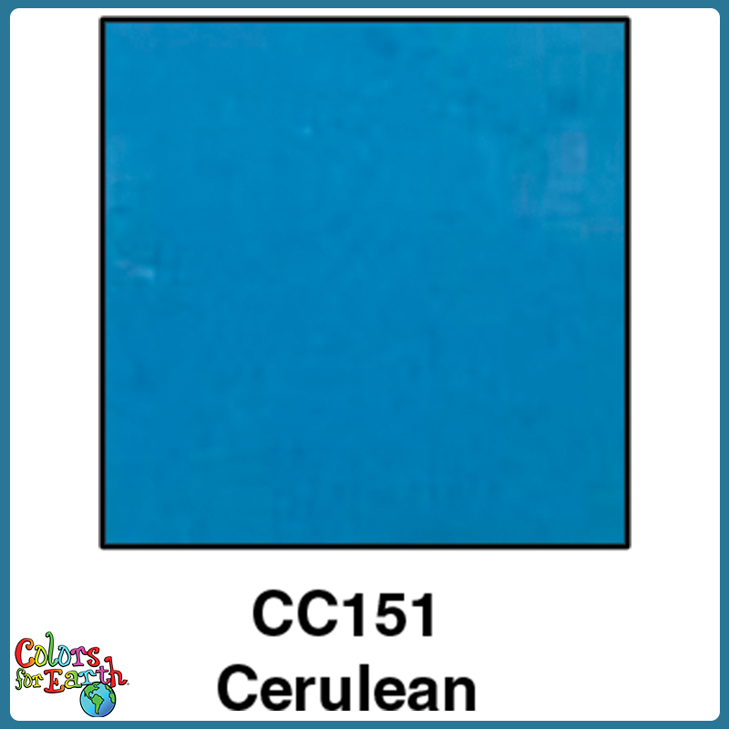 CC151 Cerulean Blue - Colors for Earth Color Concentrate Underglaze ...
